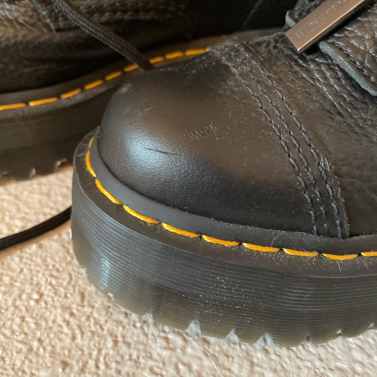 Doc martens Sinclair Milled Napa Leather platform... - Depop