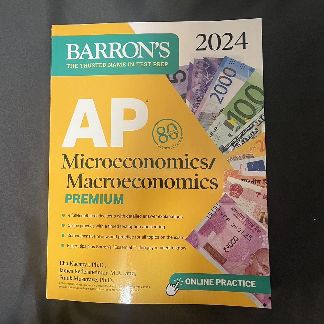 AP micro/macro economics prep book no writing in... | Depop