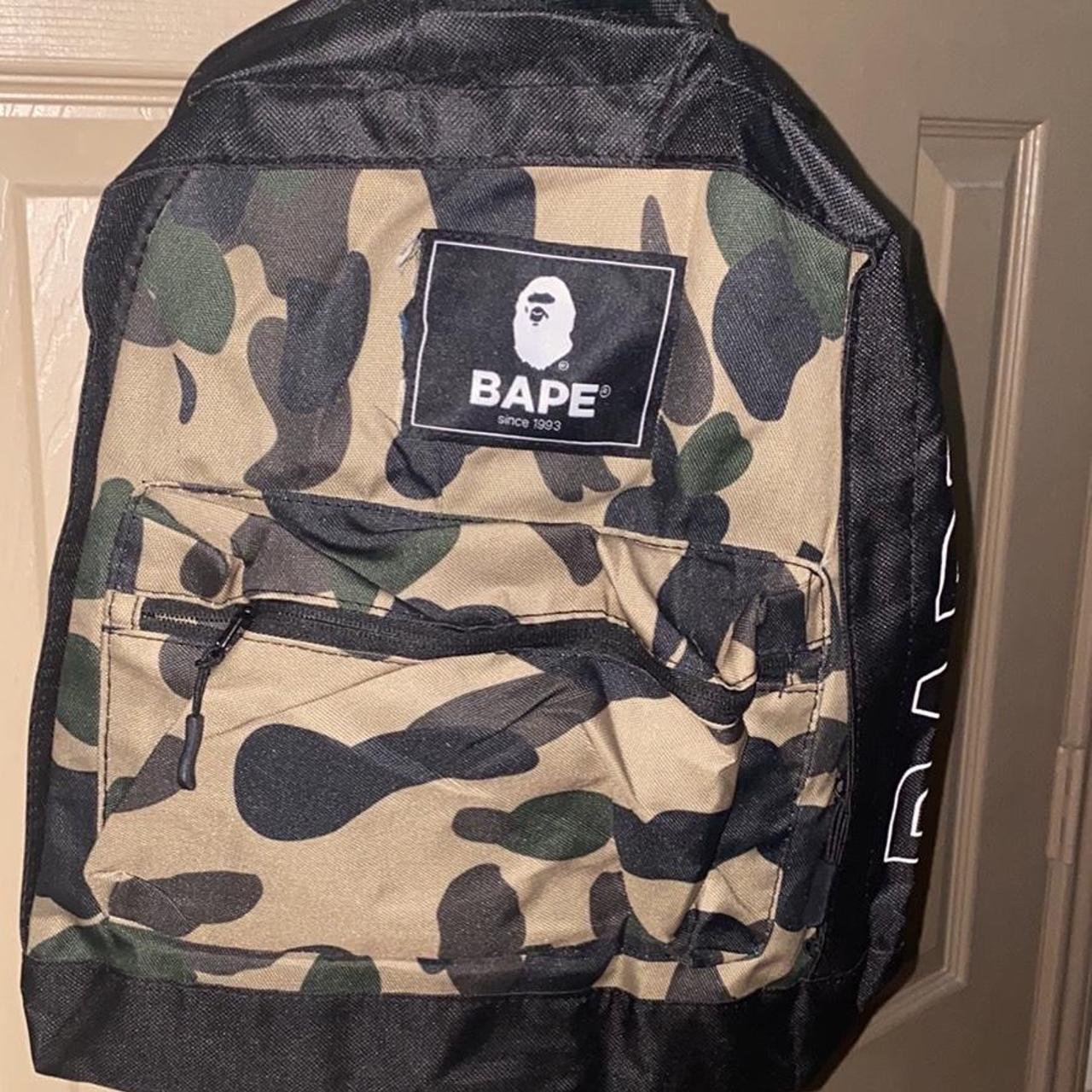 Bape backpack 120 or offer - Depop