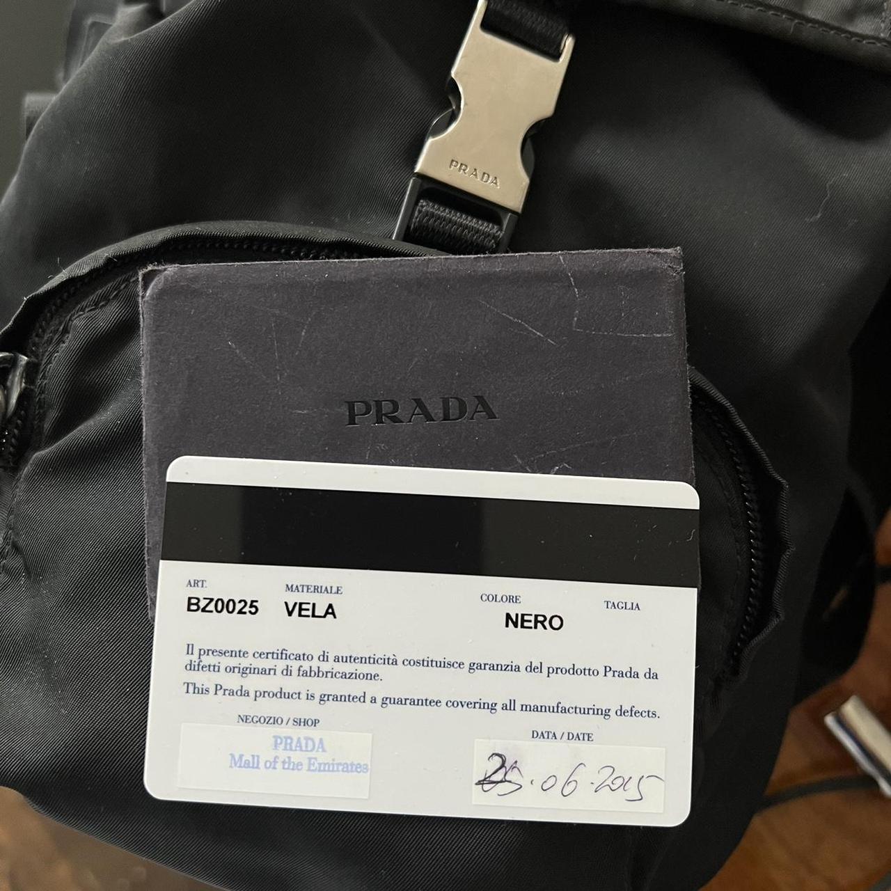Prada mini backpack. Authenticity card provided.... - Depop