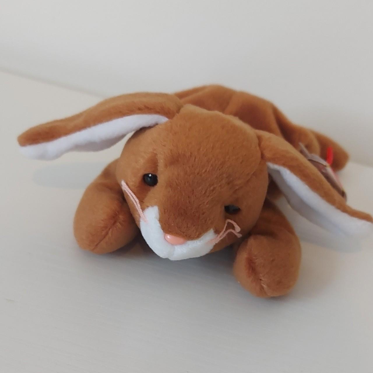 Ty Beanie Babies Ears 1995 Bunny Rabbit Retired -... - Depop