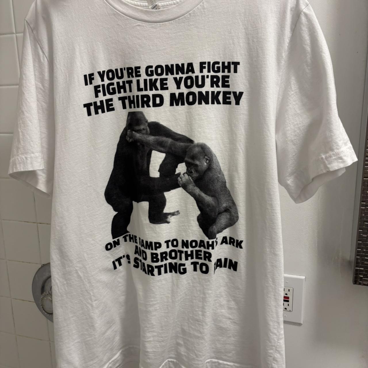 “Fight like you’re the third monkey on the ramp to... | Depop