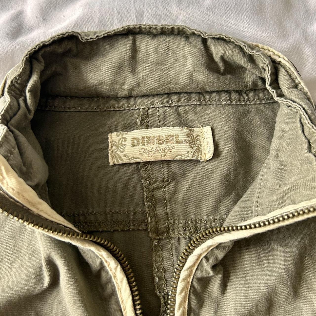 Vintage Diesel jacket #diesel #vintage #zipup - Depop