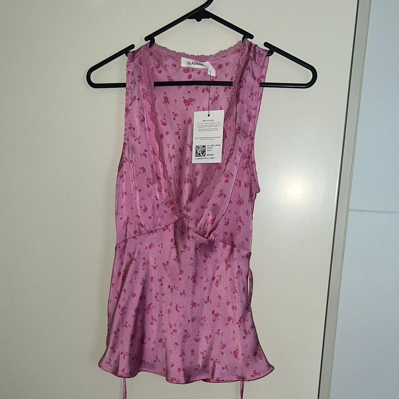 Pink Glassons Top Never worn! Perfect condition... - Depop