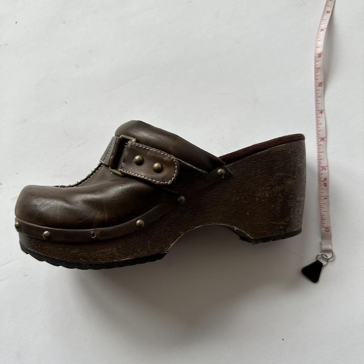 insane y2k platform bongo buckle studded... - Depop