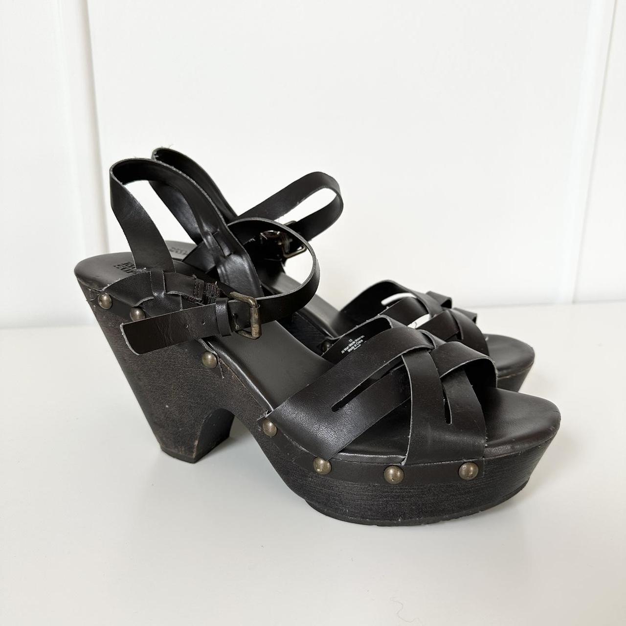 adorable y2k mossimo platform strappy sandals size 10 - Depop