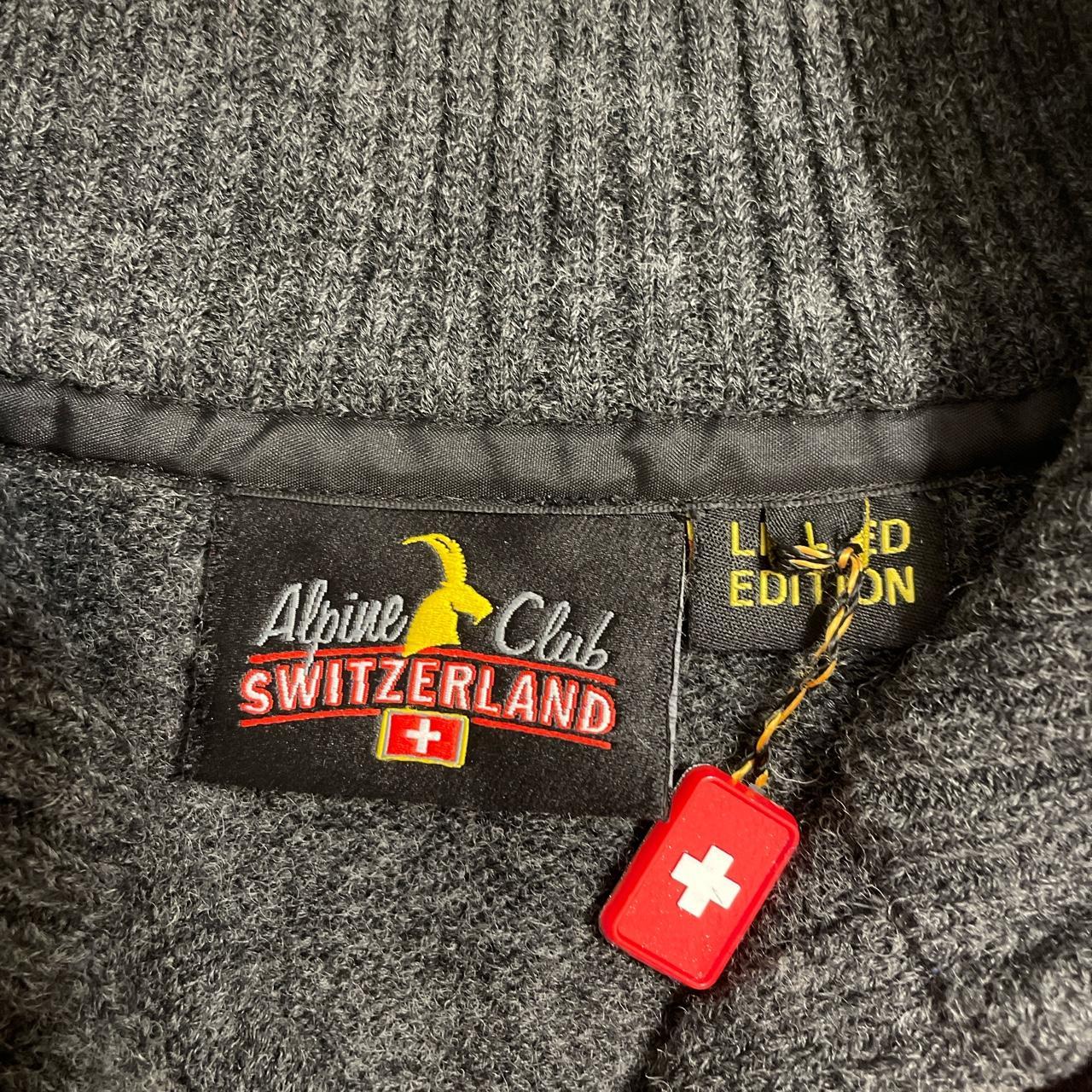 Alpine club Switzerland limited edition Merino wool... - Depop