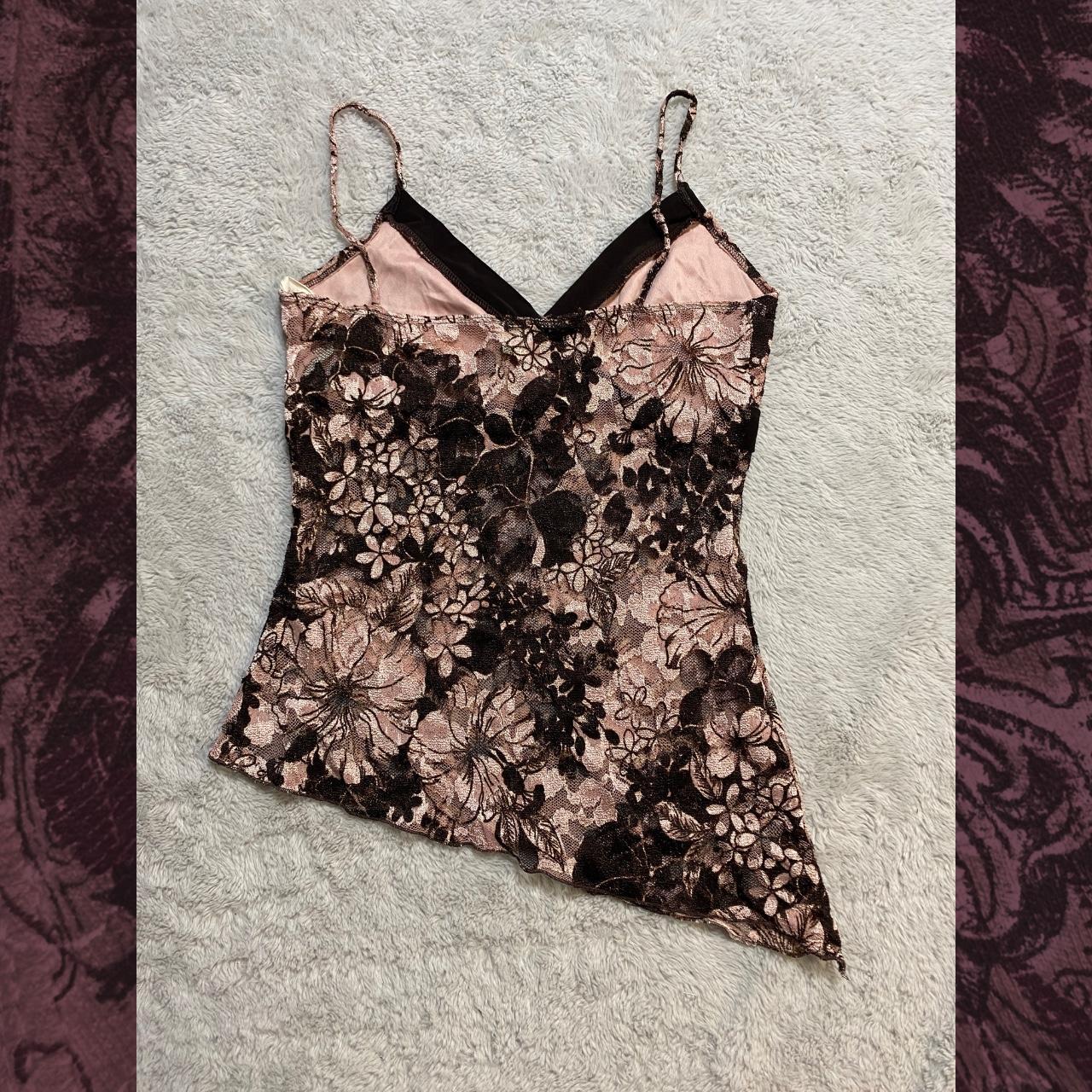 y2k era vanity asymmetrical tank top 🌱 tagged as a... | Depop