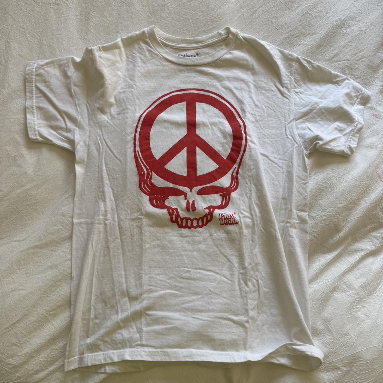 Grateful Dead PLAY DEAD peace tee #peace #deadhead... | Depop