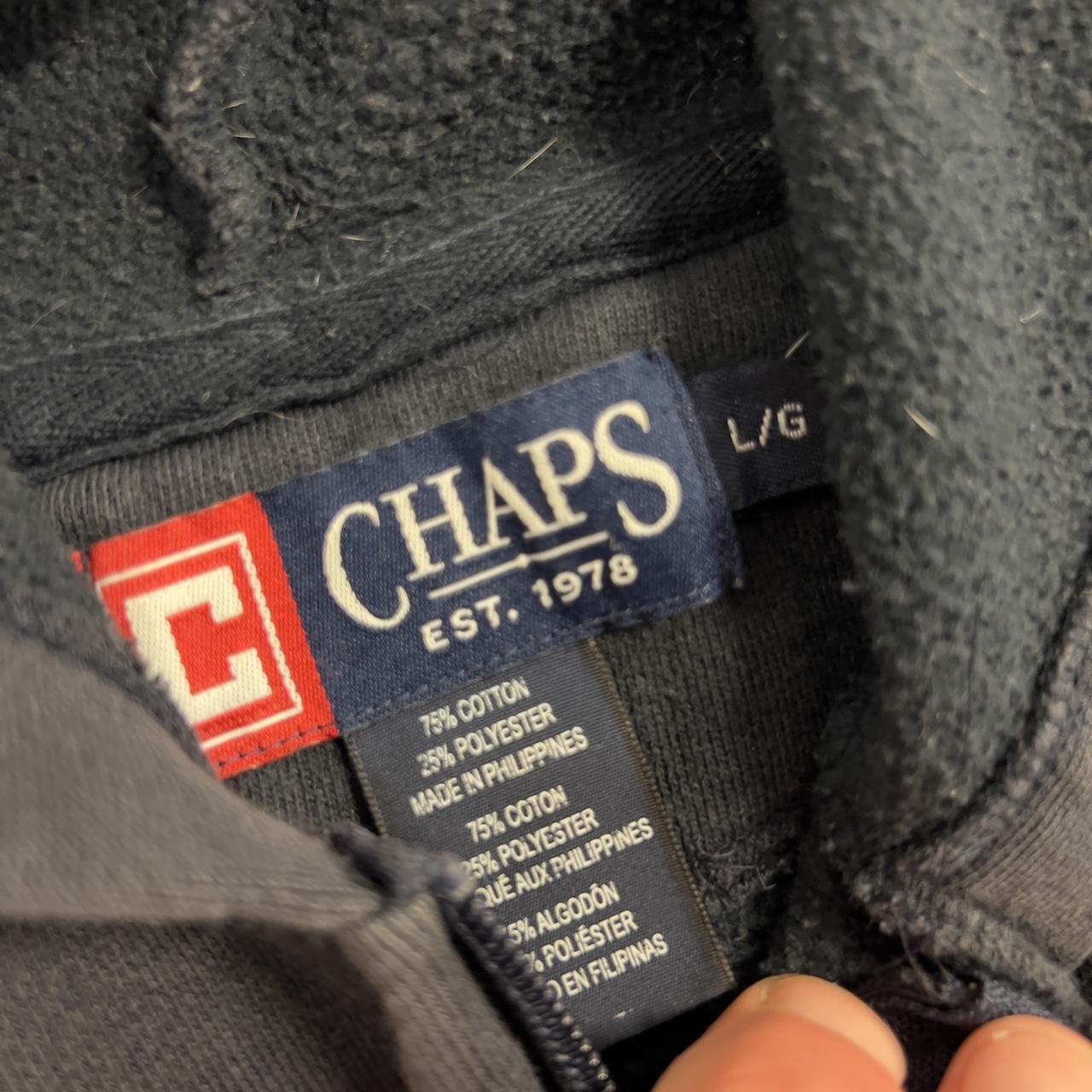 Vintage Heavyweight Chaps Polo Ralph Lauren Hoodie... - Depop