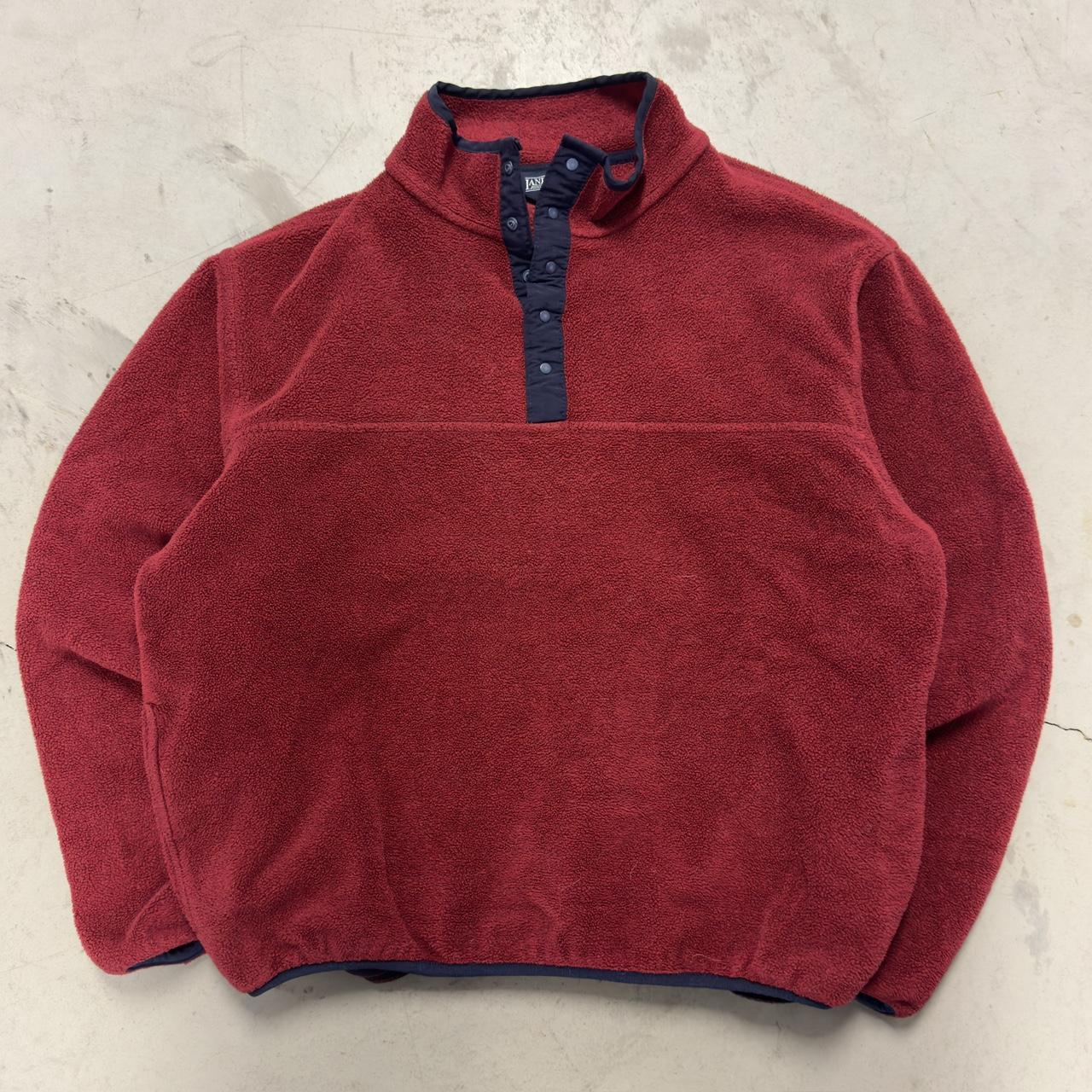 Vintage Earth tone Synchilla Style Fleece - Depop