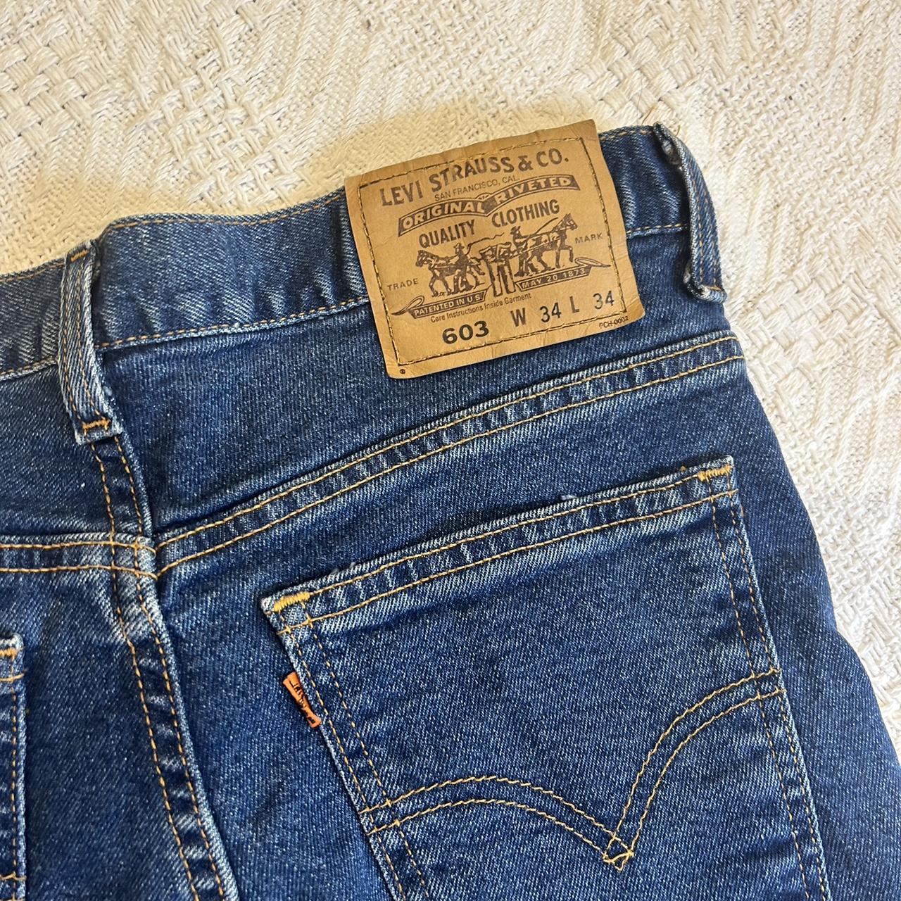 Levi’s blue jeans W 34 L 34 - Depop