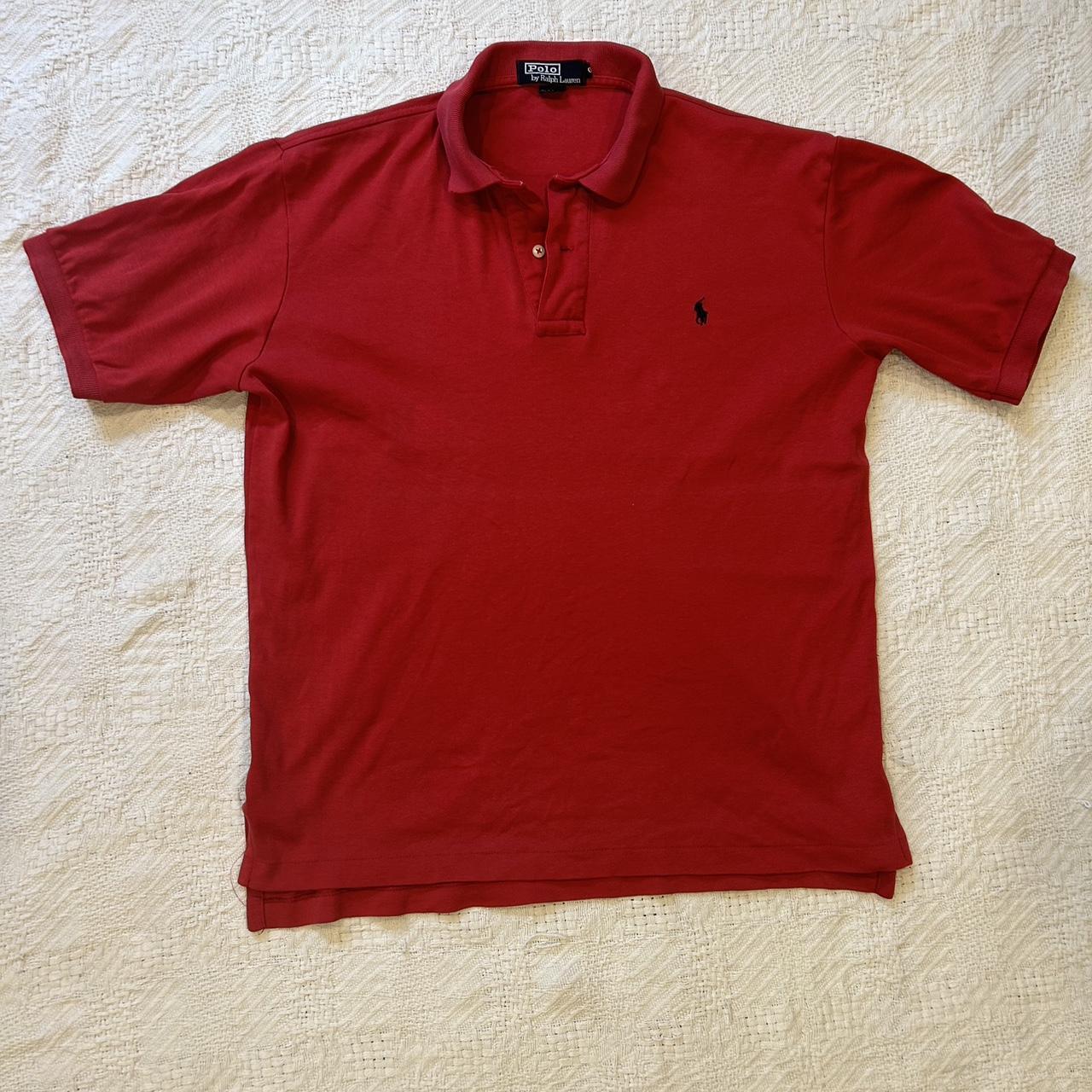 Polo by Ralph Lauren Red polo Soft fabric - Depop