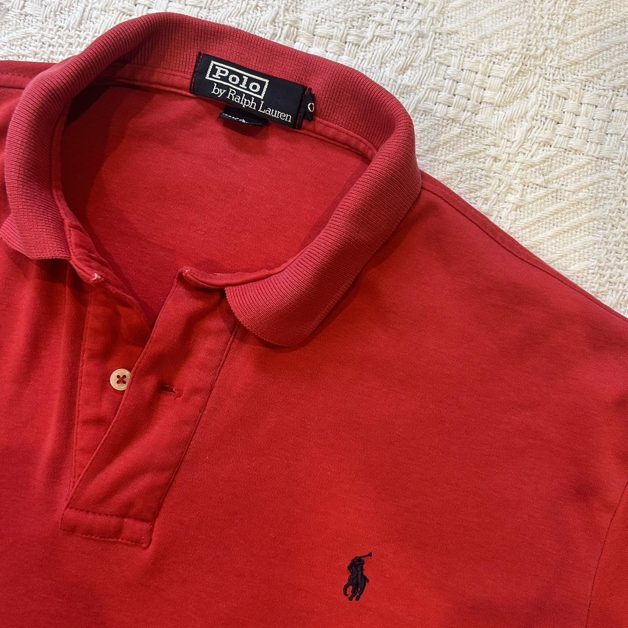 Polo by Ralph Lauren Red polo Soft fabric - Depop