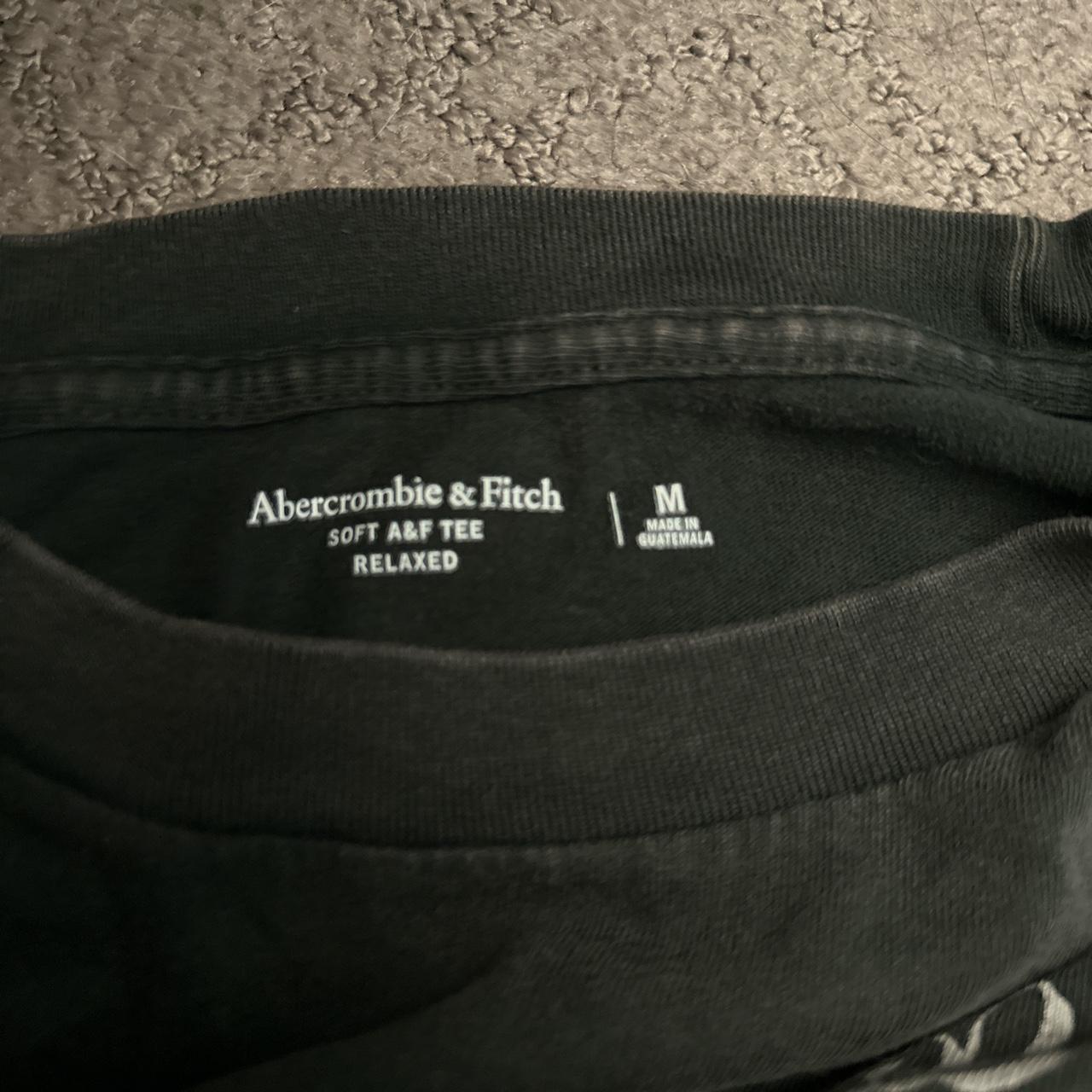 medium abercrombie and fitch graphic tee rusty’s - Depop