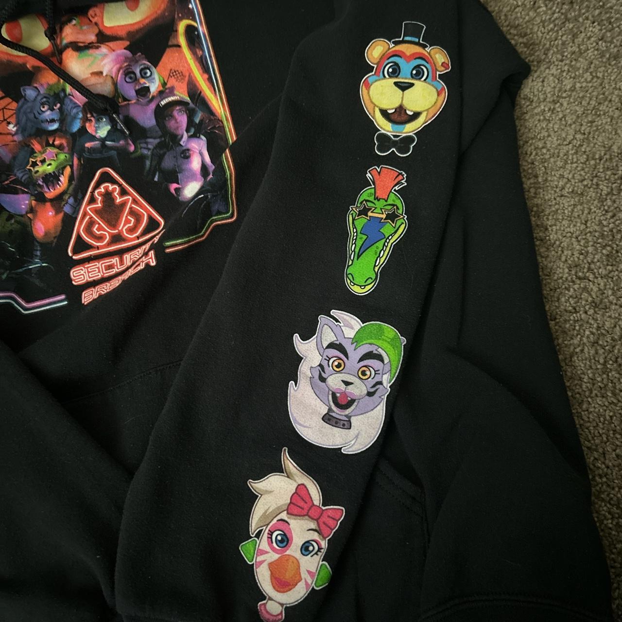 Five Nights at Freddy’s Security Breach hoodie Size... - Depop