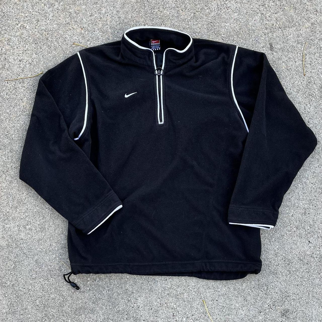Vintage Nike Quarter Zip Up || Size Medium ||... - Depop