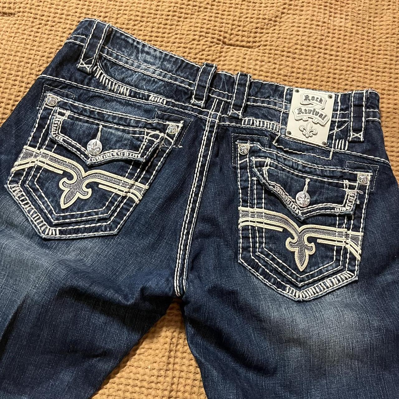 Rock Revival jeans ️ Size 36, relaxed straight... - Depop