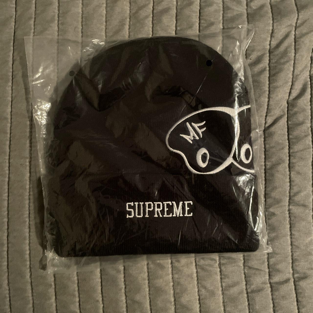 Supreme MF Doom Beanie • Black • Os • Still In... - Depop