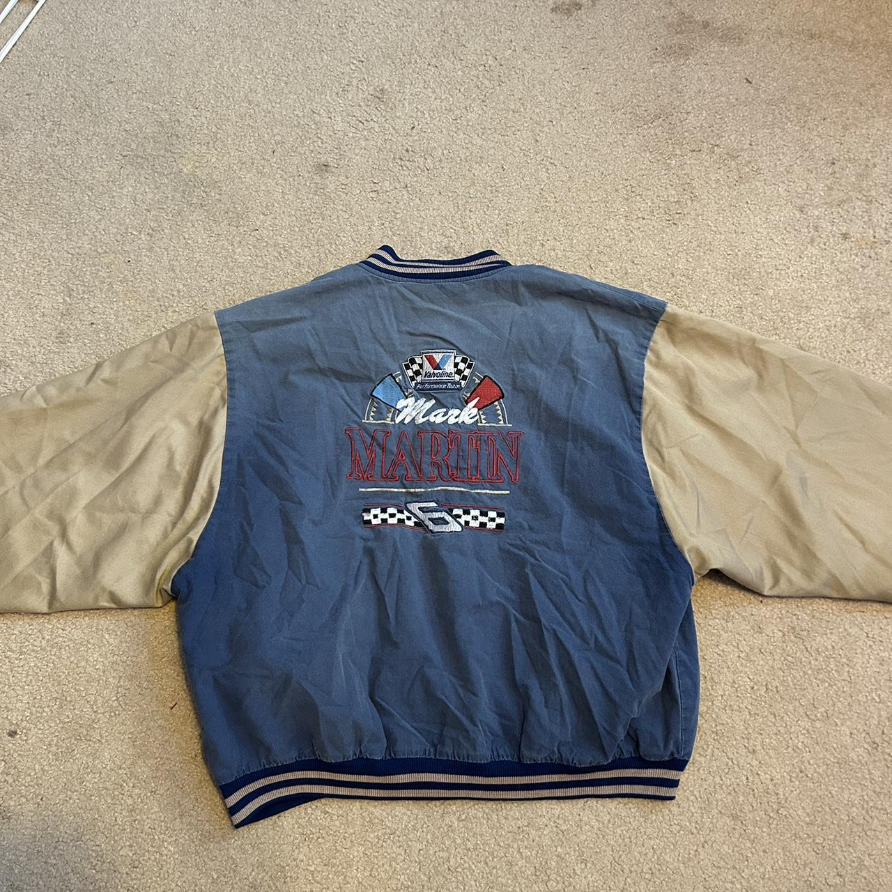 Vintage nascar racing jacket Made in USA Size... - Depop