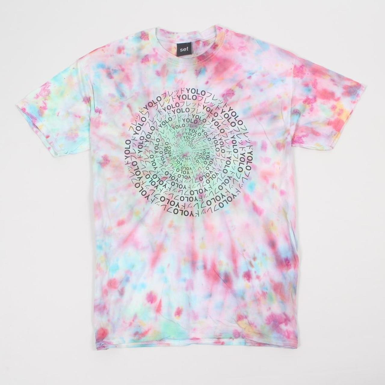 Set YOLO Tshirt - Size M Check size guide 🙏🏽 Tie... - Depop