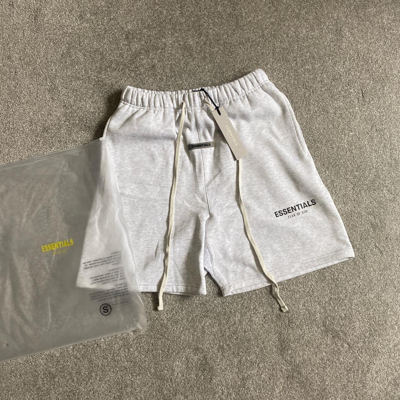 Essentials Men's Grey Shorts | Depop