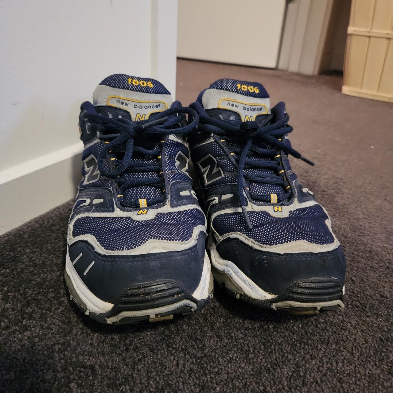 Vintage New Balance 1006 Only worn a few times In... - Depop