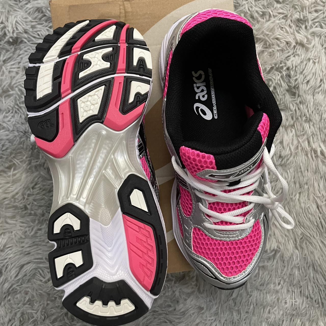 Pink glow asics gel kayano 14 Same day shipping Very... | Depop