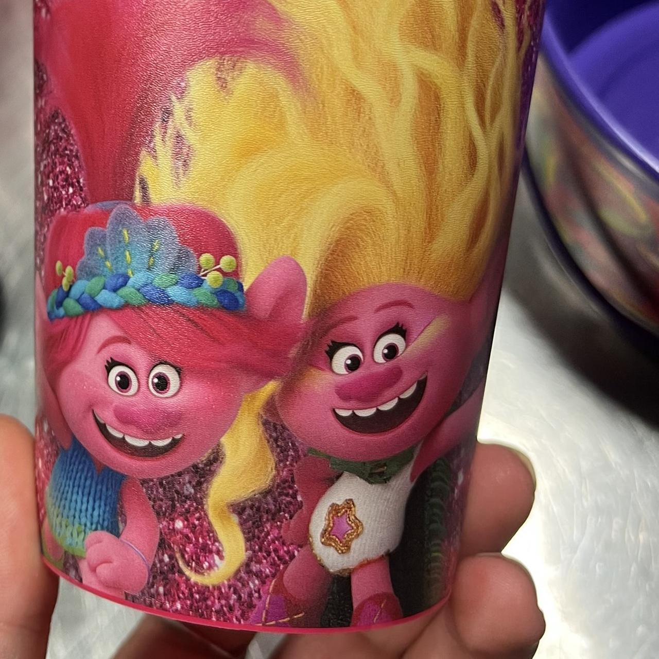 BRAND NEW TROLLS BUCKET AND CUP NEVER USED... - Depop