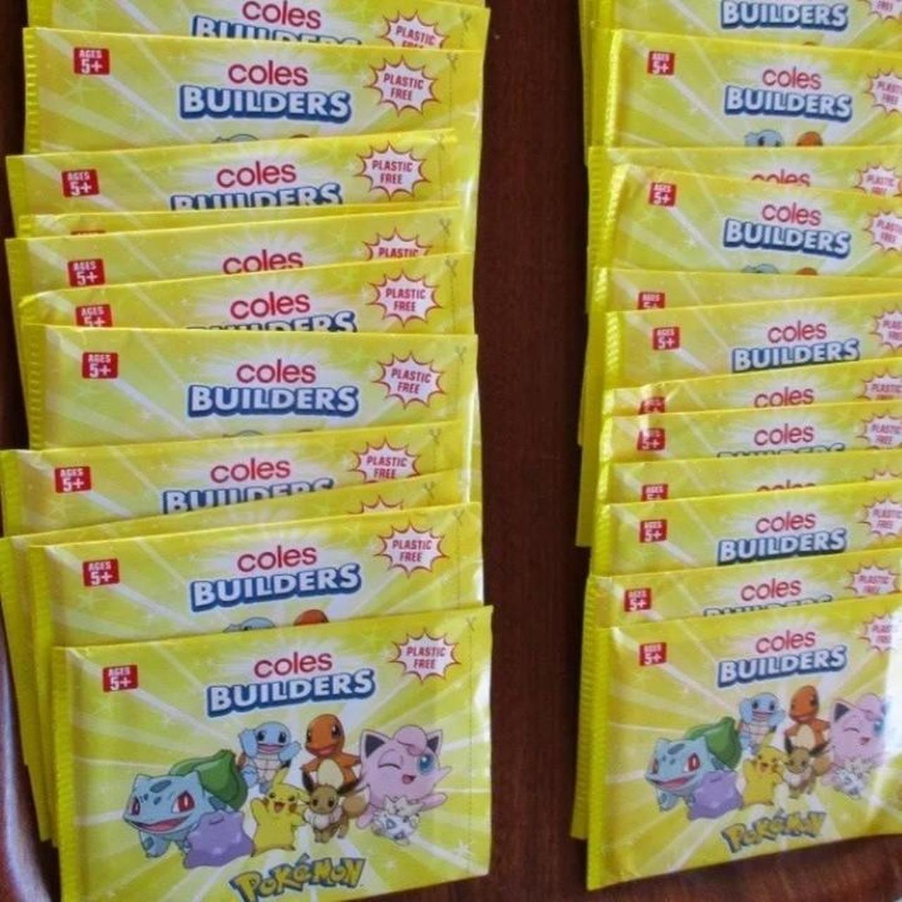 Pokemon Builders - cardboard collectables Coles... | Depop