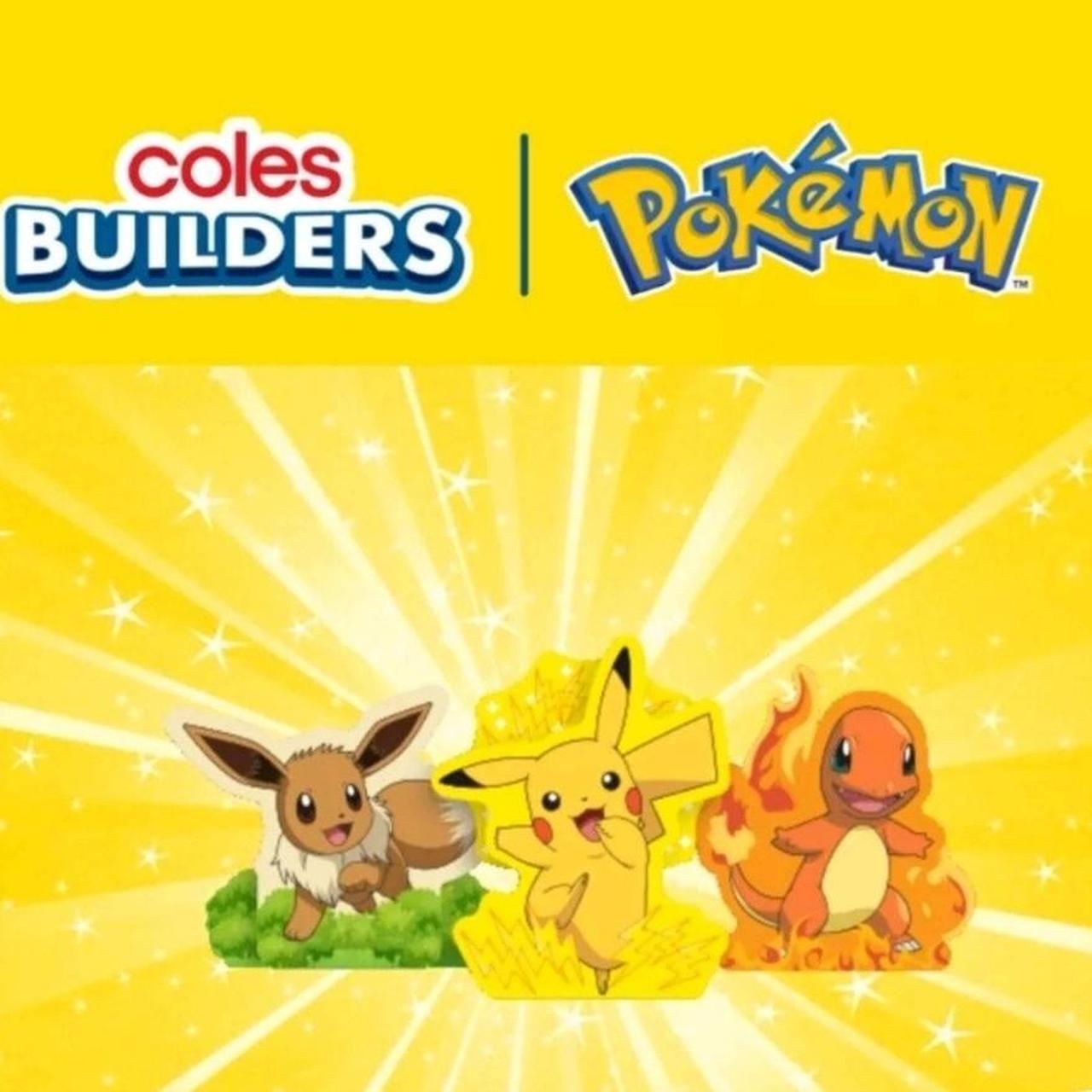 Pokemon Builders - cardboard collectables Coles... | Depop