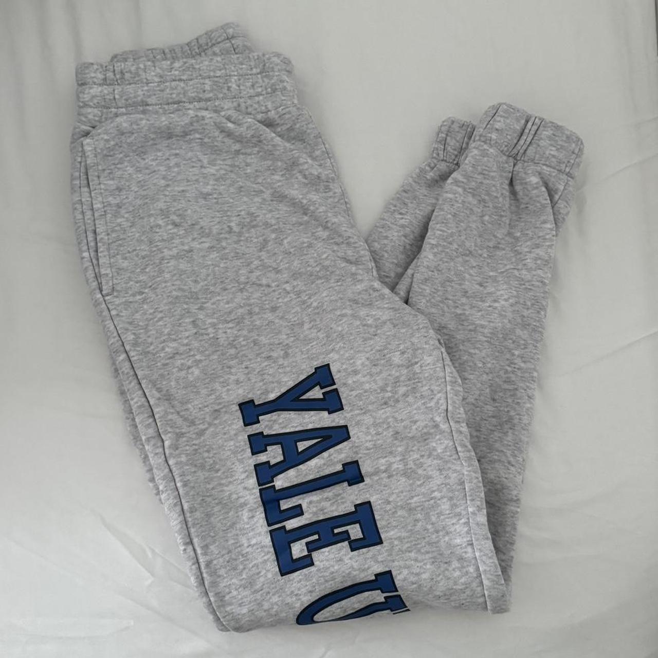 HM Yale sweatpants Size XS Color light grey NWOT - Depop