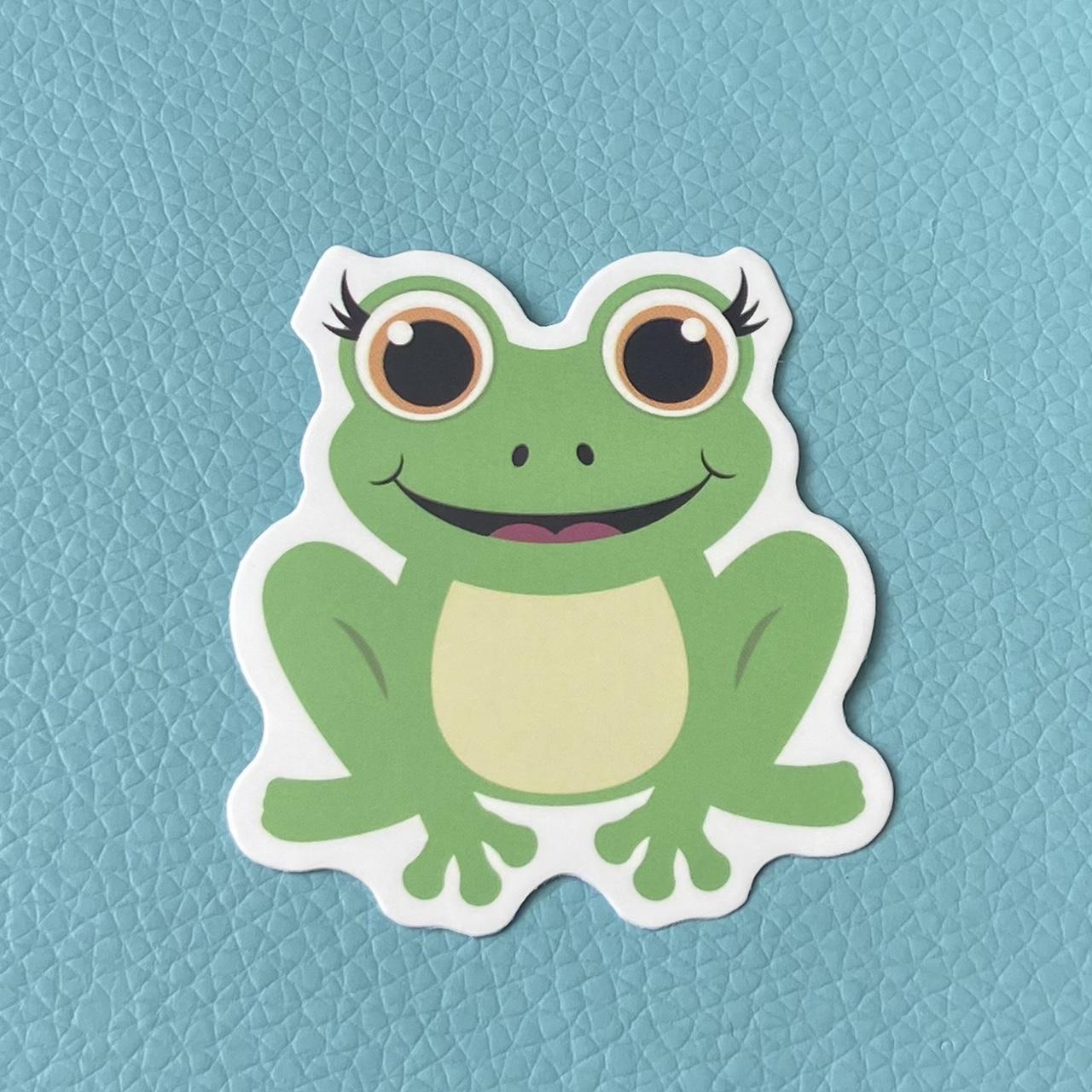 Frog sticker 🐸 Custom sticker bundles 🎟️ Like the... - Depop