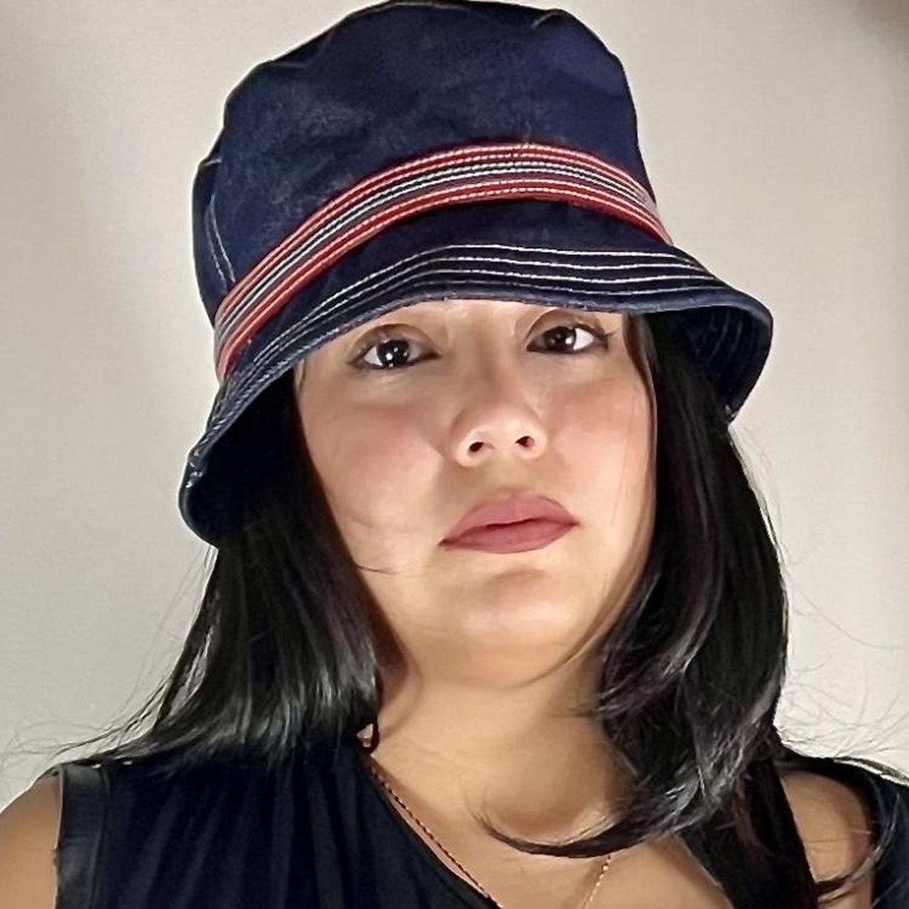 Coach Denim Bucket Hat Size: M/L Fits: Like a... - Depop