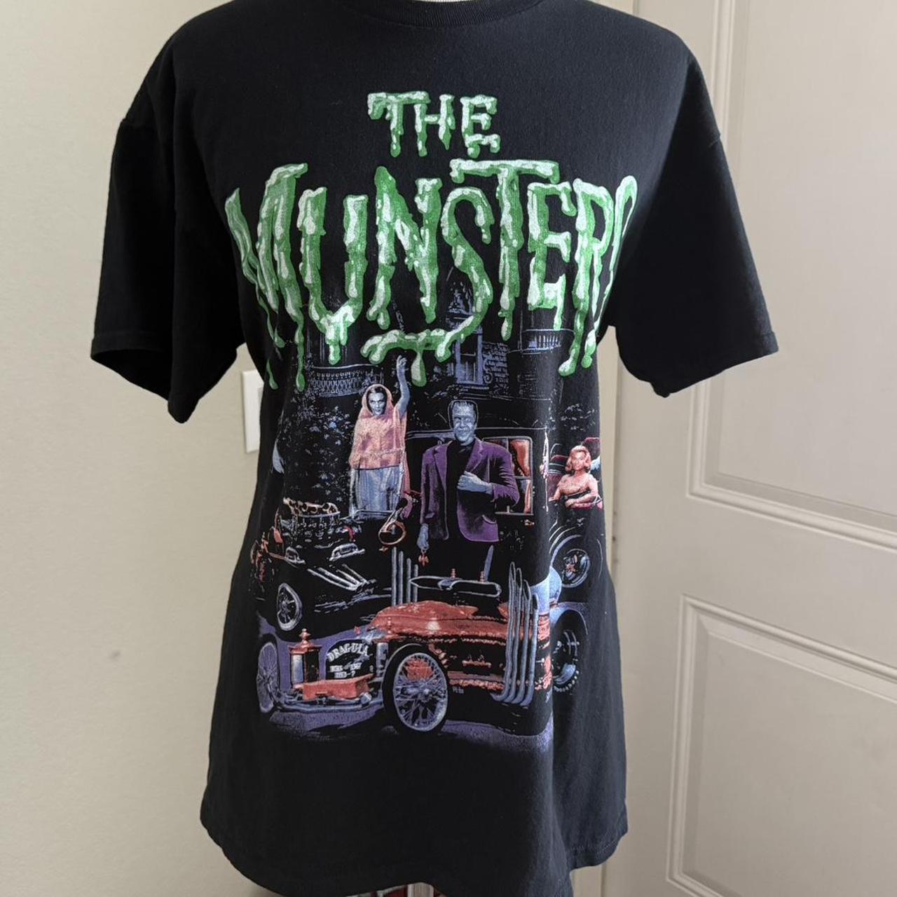 🖤out of print black and green Munsters graphic... | Depop