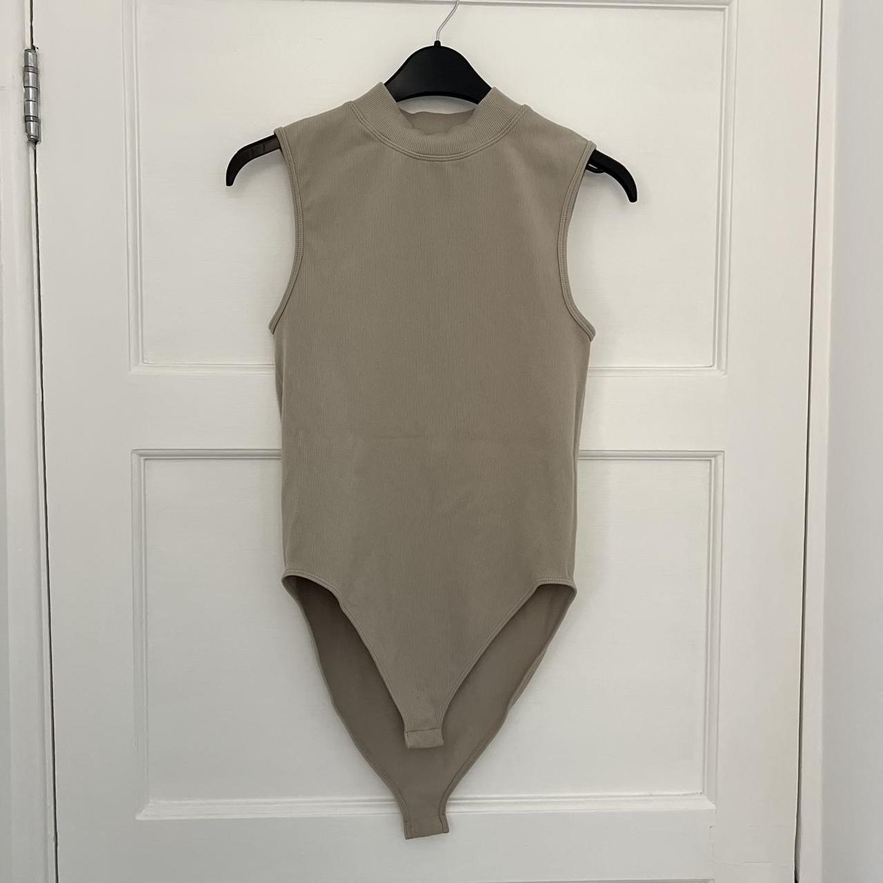 Primark body suit High neck Sleeveless Ribbed... - Depop