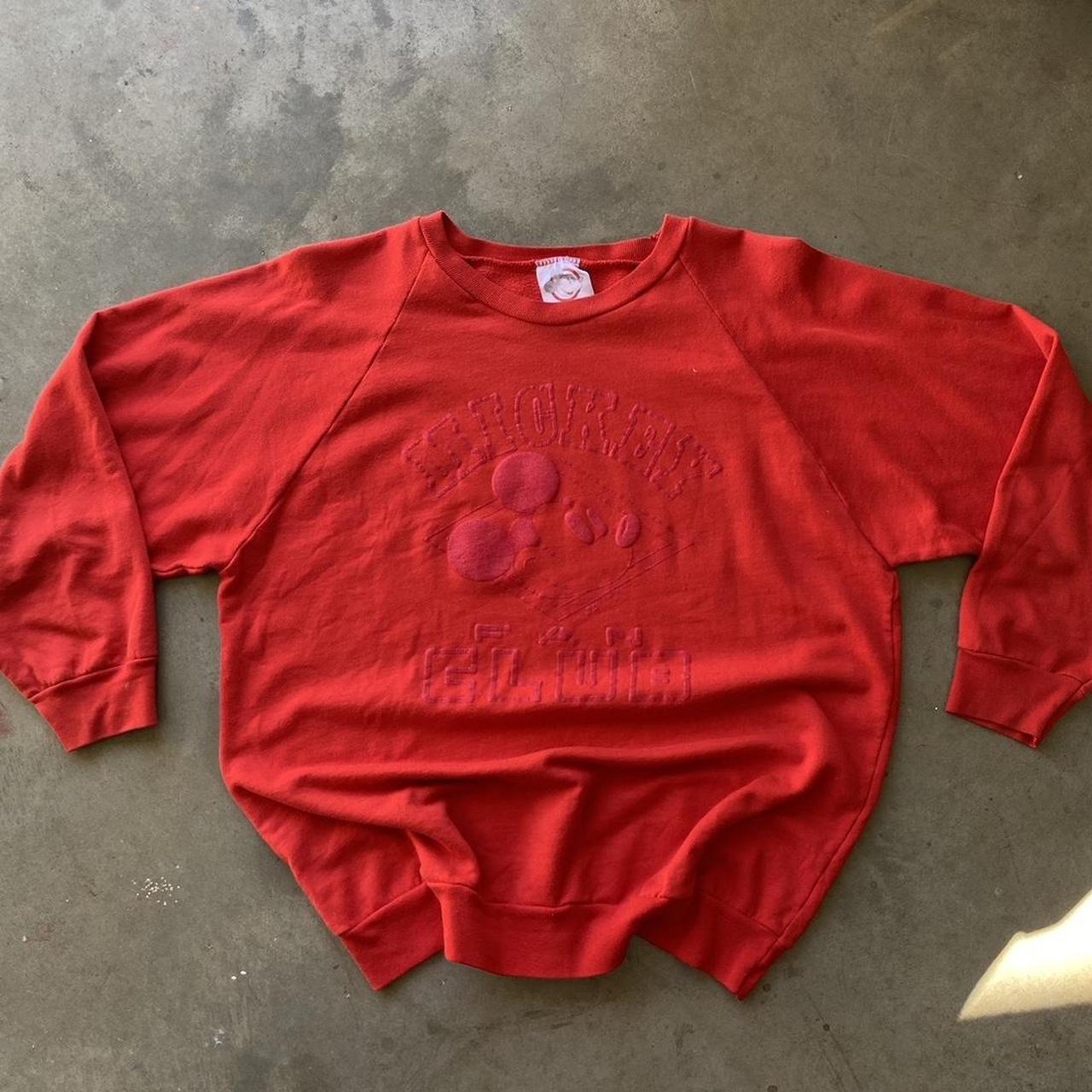 Vintage 90s Mickey Mouse Fan Club Sweatshirt... | Depop