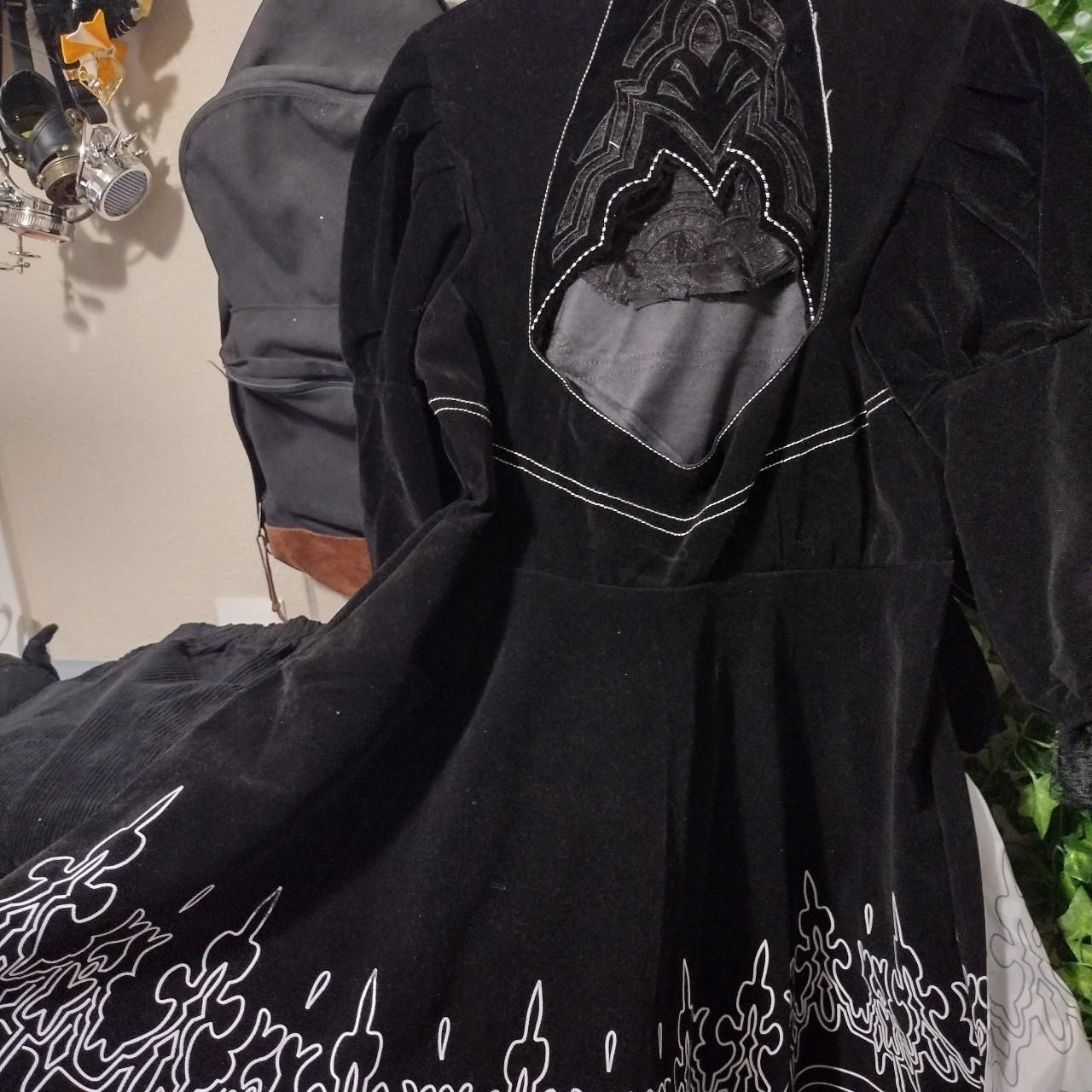 Nier Automotive 2B cosplay Gloves, dress, stockings... - Depop