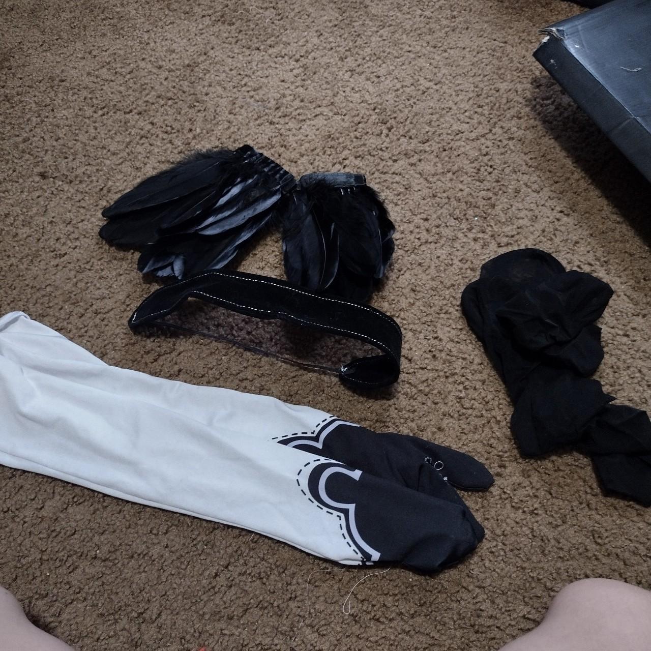 Nier Automotive 2B cosplay Gloves, dress, stockings... - Depop