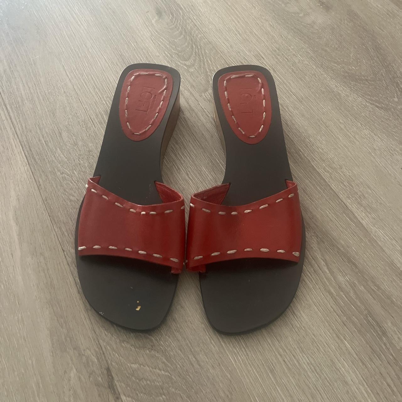 Cute little summer slip on sandals. - Depop