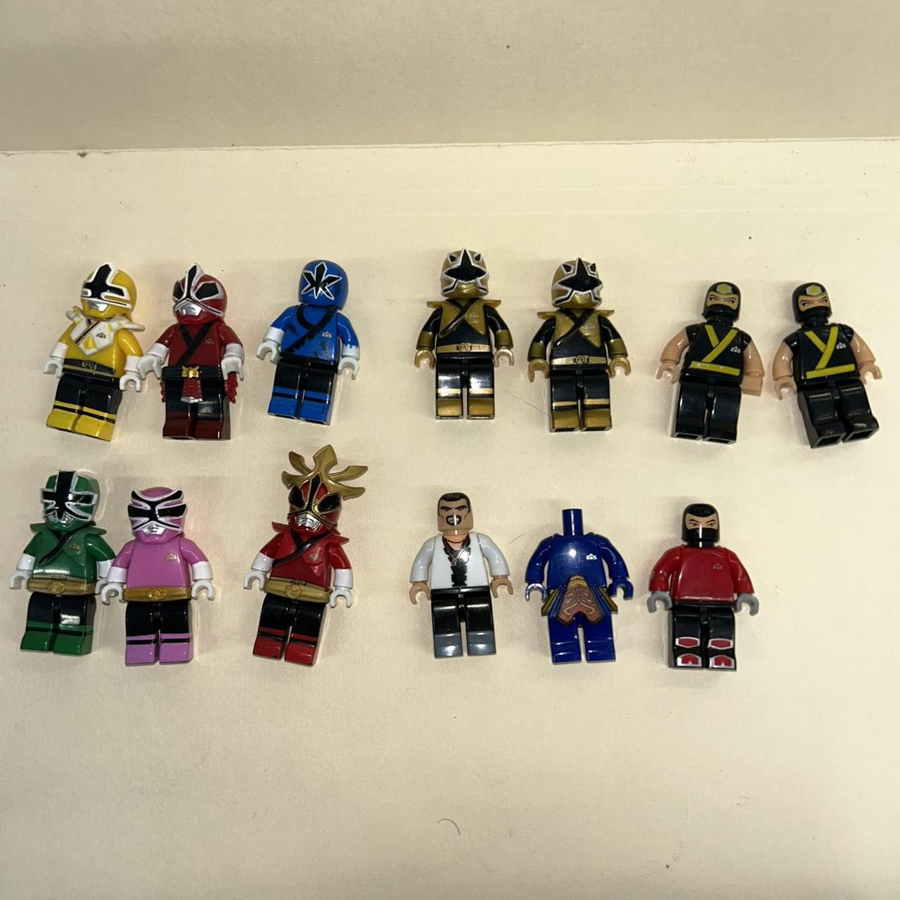 Mega Bloks Power Rangers Mini-Figures Lot - 13... | Depop