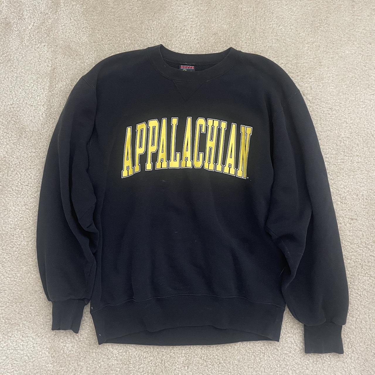 APP STATE BUNDLE - Black “Appalachian” Sweatshirt... - Depop