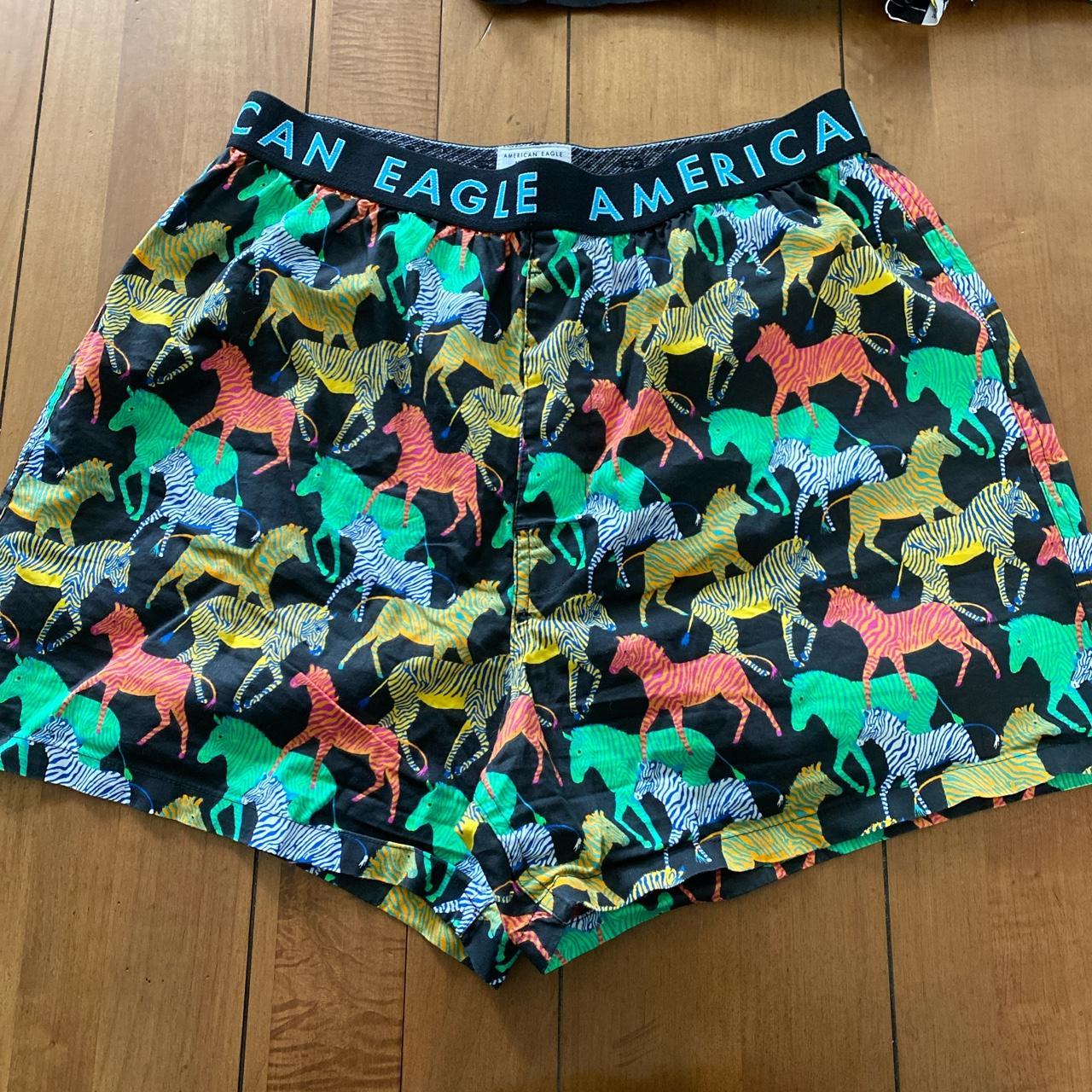 Pack of 7 American Eagle boxer shorts; all size... - Depop