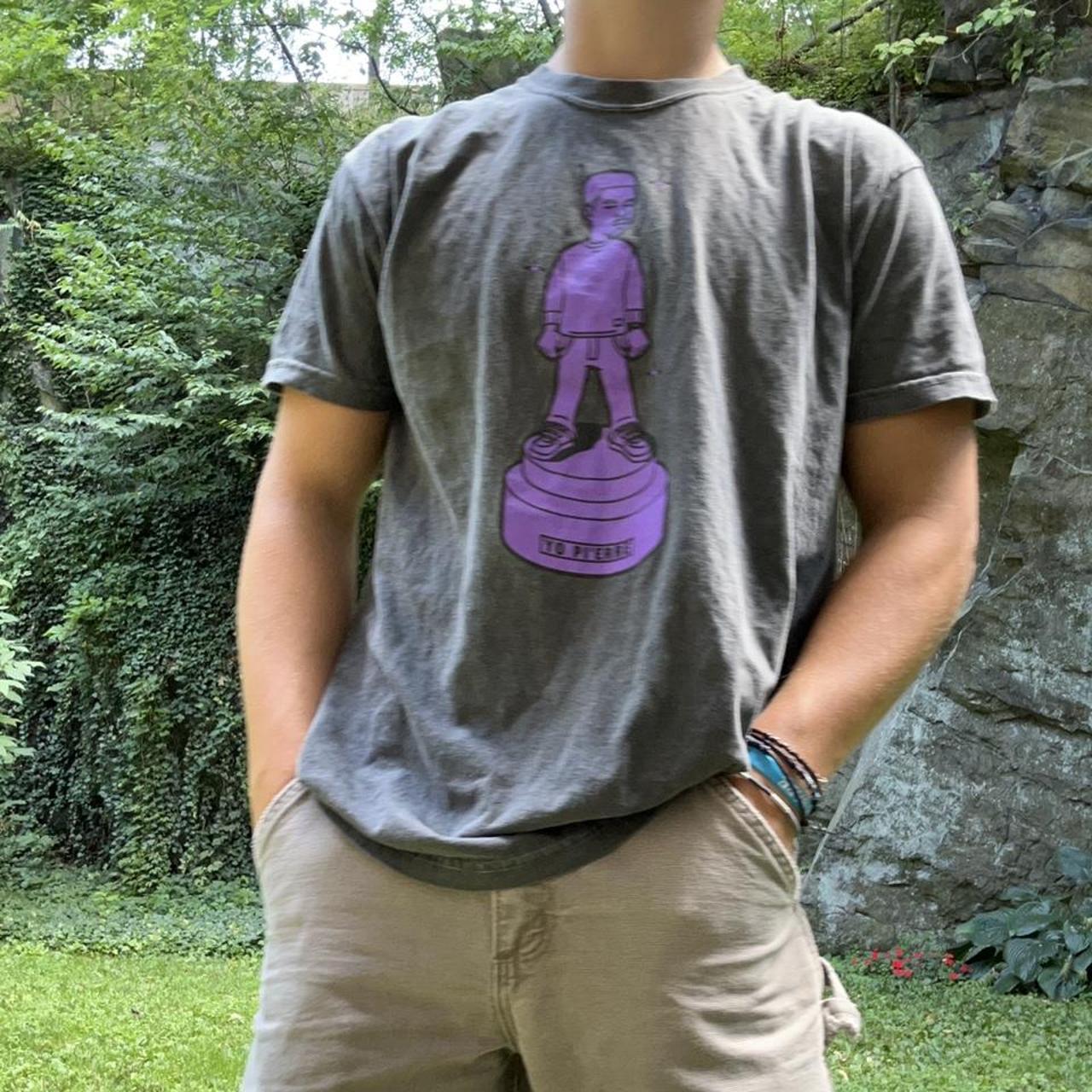 Pierre Bourne 2022 yo Pierre tour tee Faded... - Depop