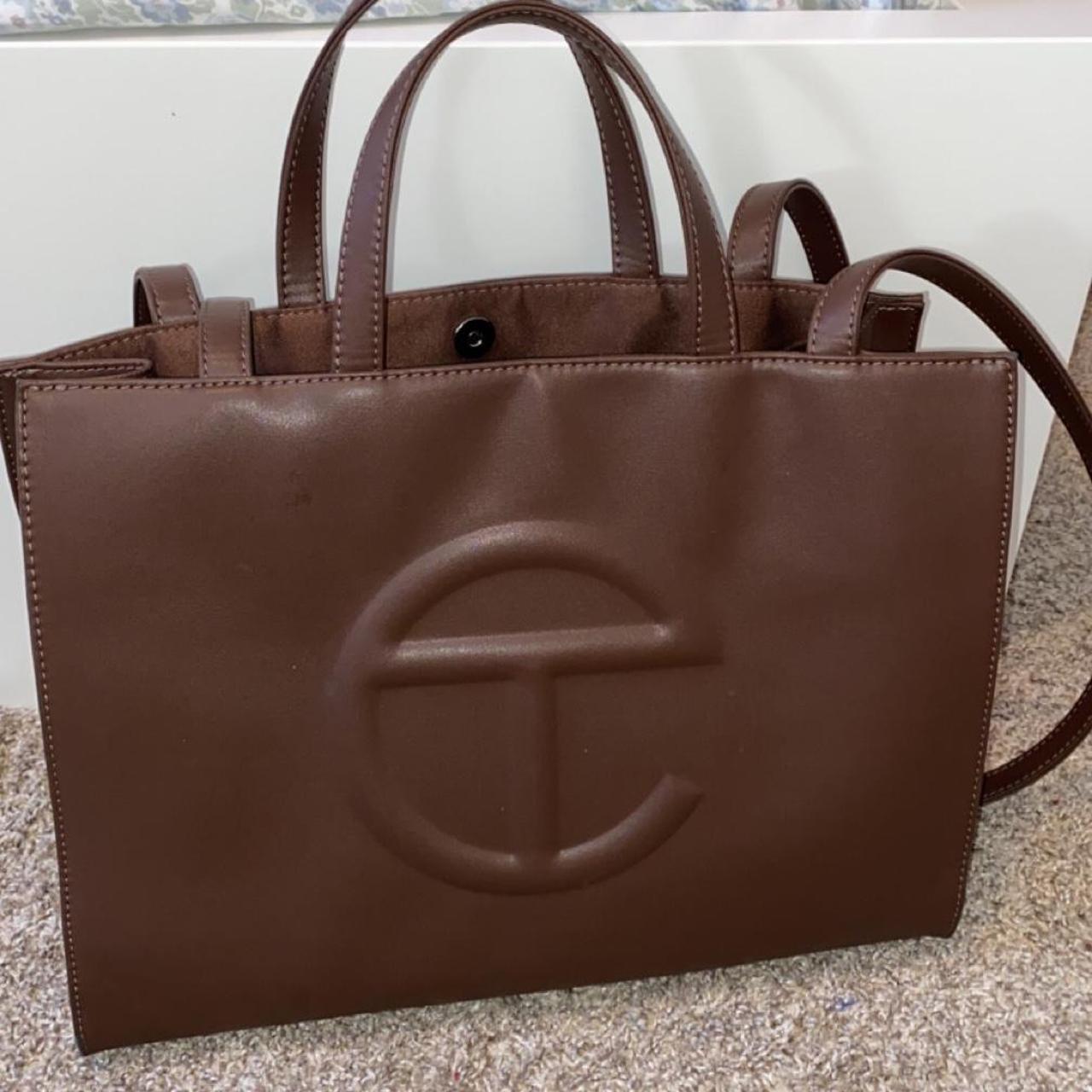Telfar Women's Brown Bag | Depop Telfar Women's Brown Bag | Depop
