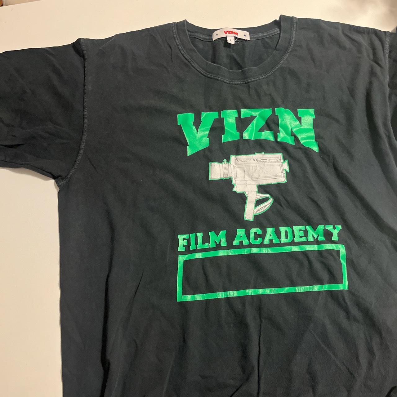 Vizn film academy green logo size large Used - Depop