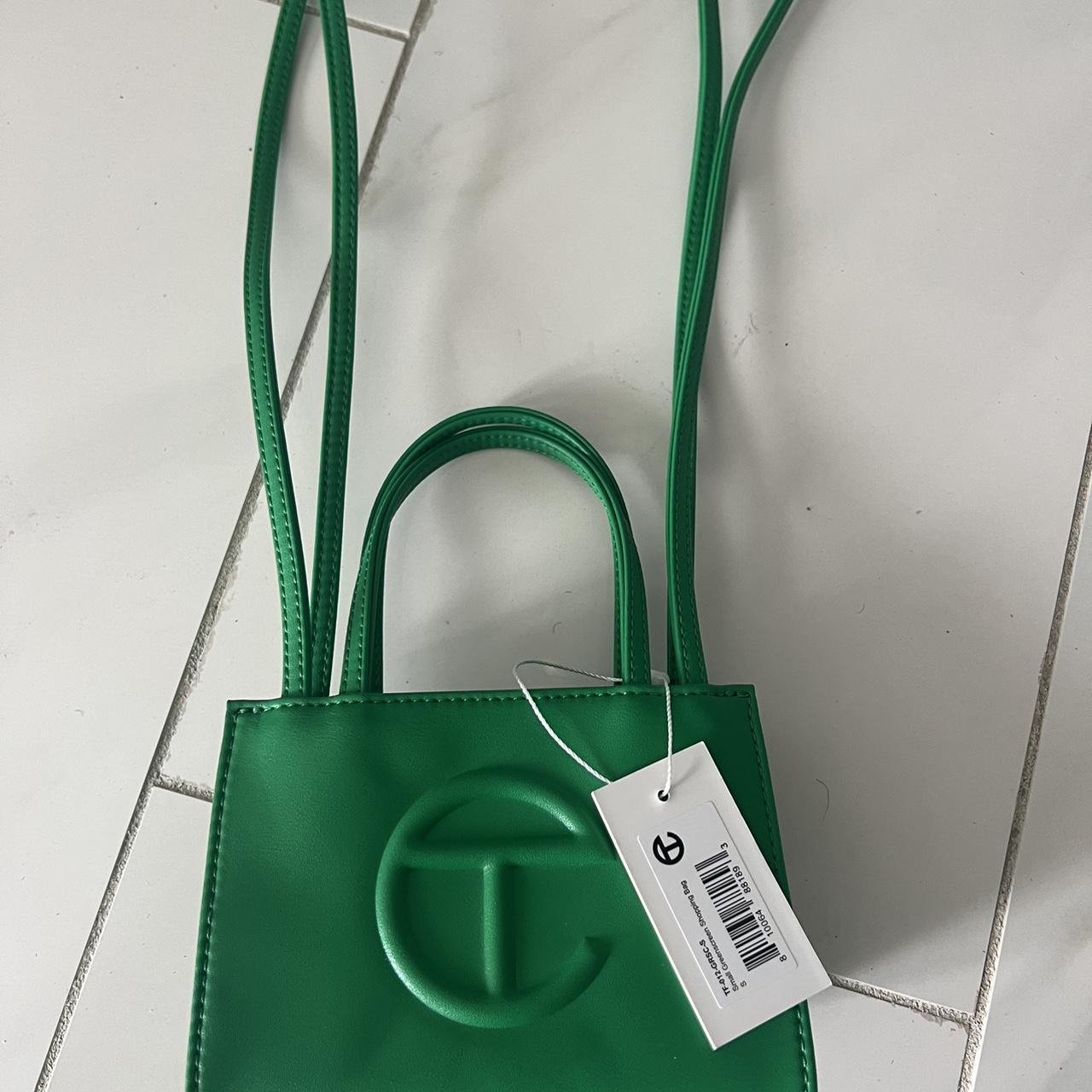 Telfar Women's Green Bag | Depop