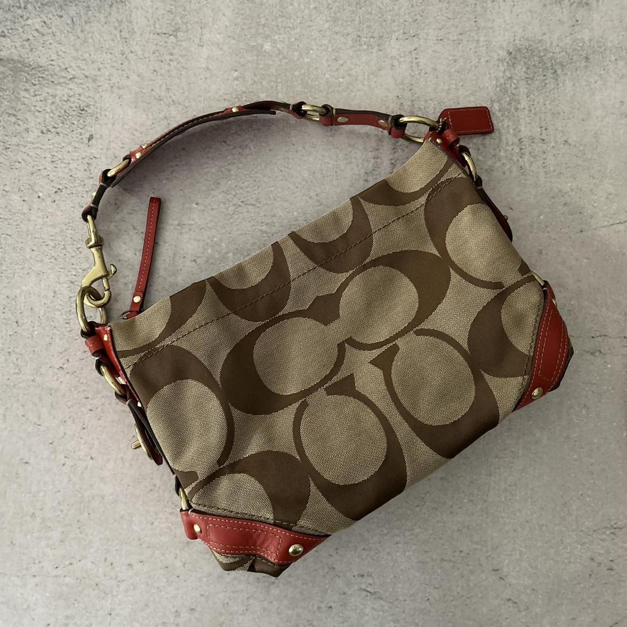 Authentic vintage coach shoulder bag W: 25cm H:... - Depop