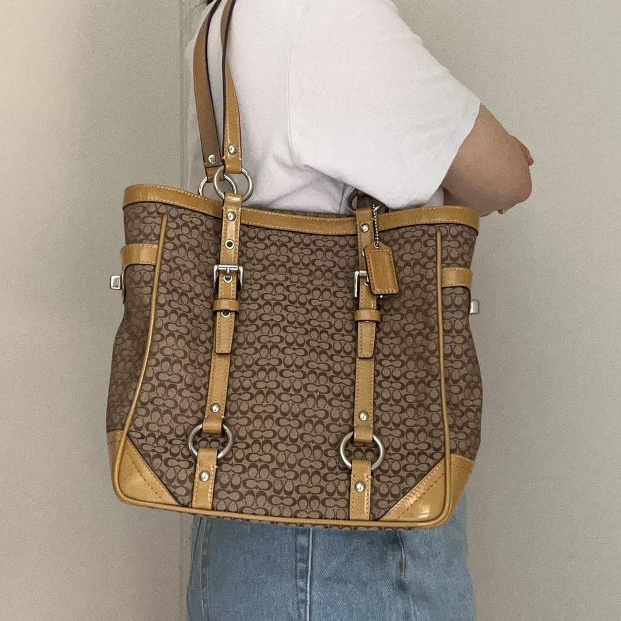 Authentic vintage coach tote bag H: 26cm W: 32cm... - Depop