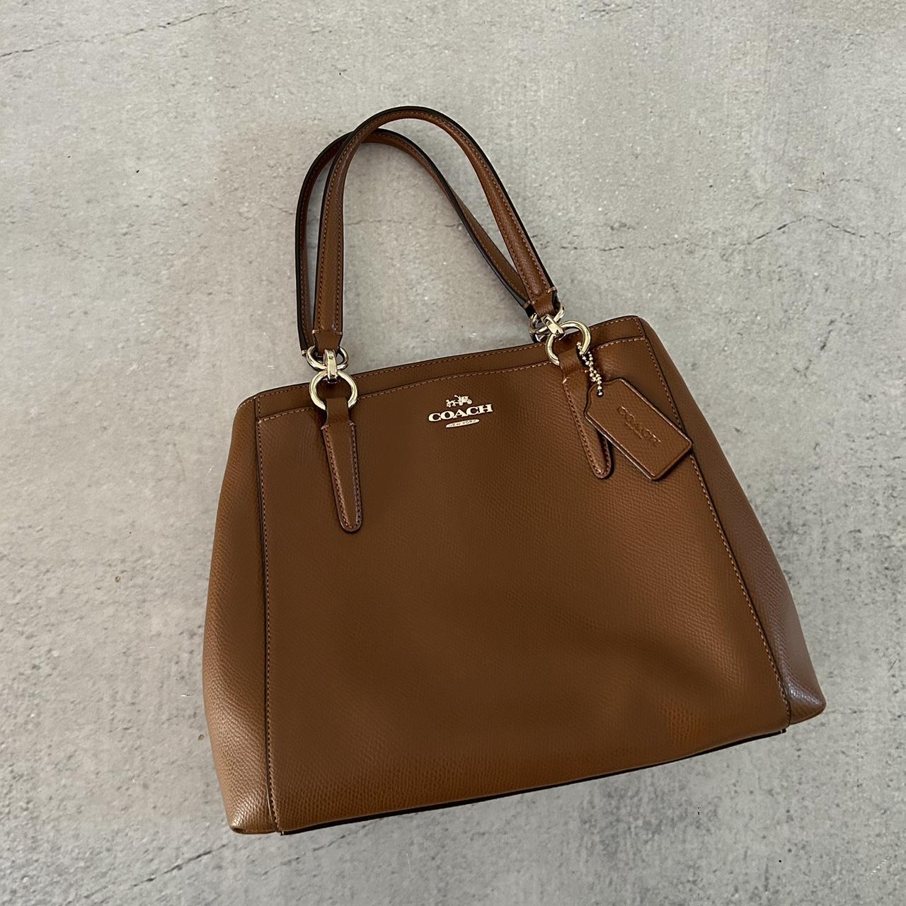 Authentic preloved Coach shoulder bag W: 29cm H:... - Depop